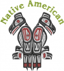 Native American Embroidery Design | EmbroideryDesigns.com