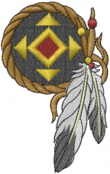 Tribal Design Embroidery Design | EmbroideryDesigns.com