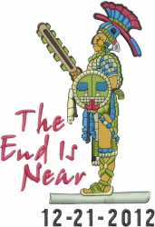 Mayan Warrior Embroidery Design | EmbroideryDesigns.com