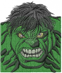 The Hulk Embroidery Design | EmbroideryDesigns.com