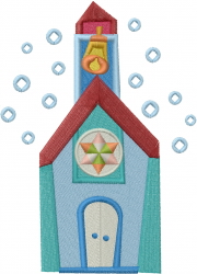 Church Embroidery Design | EmbroideryDesigns.com