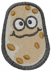 Potato Embroidery Design | EmbroideryDesigns.com