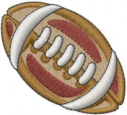 Football Embroidery Design | EmbroideryDesigns.com