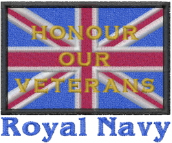 Royal Navy Embroidery Design | EmbroideryDesigns.com