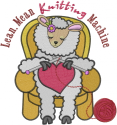 Knitting Machine Embroidery Design | EmbroideryDesigns.com