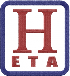 Greek Alphabet ETA Embroidery Design | EmbroideryDesigns.com