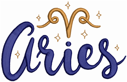 Aries Embroidery Design | EmbroideryDesigns.com