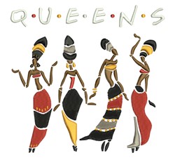 Queens Embroidery Design | EmbroideryDesigns.com