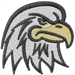 EAGLE HEAD Embroidery Design | EmbroideryDesigns.com