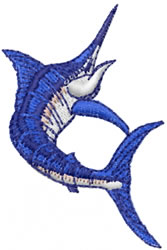 MARLIN Embroidery Design | EmbroideryDesigns.com