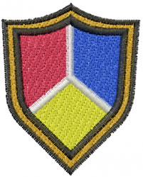 SHIELD Embroidery Design | EmbroideryDesigns.com