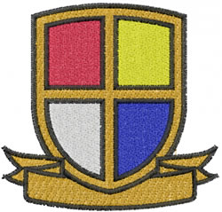 SHIELD Embroidery Design | EmbroideryDesigns.com