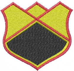SHIELD Embroidery Design | EmbroideryDesigns.com