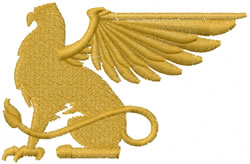 GRIFFIN Embroidery Design | EmbroideryDesigns.com