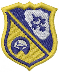 BLUE ANGELS CREST Embroidery Design | EmbroideryDesigns.com