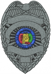 Blank Alabama Badge Embroidery Design | EmbroideryDesigns.com