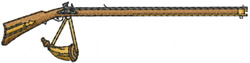 MUSKET RIFLE Embroidery Design | EmbroideryDesigns.com
