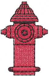 Fire Hydrant Embroidery Design | EmbroideryDesigns.com