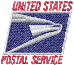 US Postal Logo Embroidery Design | EmbroideryDesigns.com