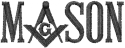 Mason Embroidery Design | EmbroideryDesigns.com