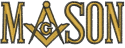 Mason Embroidery Design | EmbroideryDesigns.com