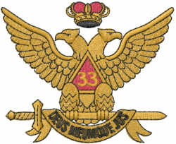 Masonic Emblem Embroidery Design | EmbroideryDesigns.com
