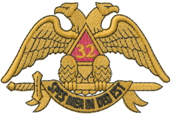 Masonic Emblem Embroidery Design | EmbroideryDesigns.com