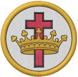 Knights Templar Cross Embroidery Design | EmbroideryDesigns.com