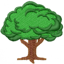 Oak Tree Embroidery Design | EmbroideryDesigns.com