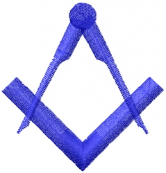 Square And Compasses Embroidery Design | EmbroideryDesigns.com