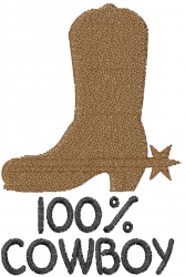 100 Cowboy Boot Embroidery Design | EmbroideryDesigns.com