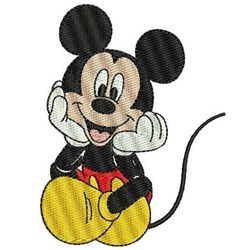 Mickey Mouse Embroidery Design | EmbroideryDesigns.com