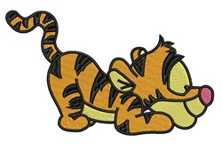 Large Baby Tigger Embroidery Design | EmbroideryDesigns.com