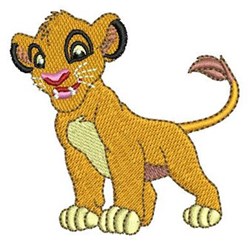Little Simba Embroidery Design | EmbroideryDesigns.com