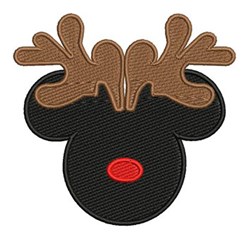 Mickey Deer Embroidery Design | EmbroideryDesigns.com