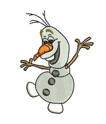 Olaf Embroidery Design | EmbroideryDesigns.com