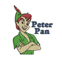 Peter Pan Embroidery Design | EmbroideryDesigns.com