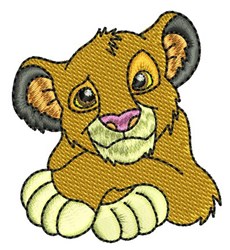 Simba Embroidery Design | EmbroideryDesigns.com