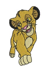 Simba Embroidery Design | EmbroideryDesigns.com