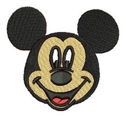 Mickey Mouse Head Embroidery Design | EmbroideryDesigns.com
