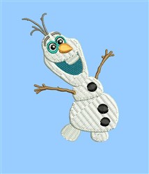 Olaf Embroidery Design | EmbroideryDesigns.com