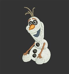 Olaf Embroidery Design | EmbroideryDesigns.com