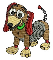 Slinky Embroidery Design | EmbroideryDesigns.com