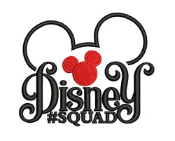 Disney Squad Embroidery Design | EmbroideryDesigns.com