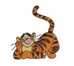 Tigger Embroidery Design | EmbroideryDesigns.com