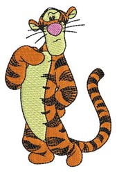 Tigger Embroidery Design | EmbroideryDesigns.com