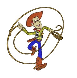 Woody Embroidery Design | EmbroideryDesigns.com
