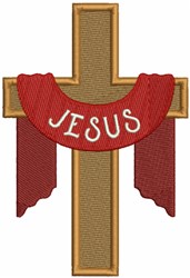 Jesus Cross Embroidery Design | EmbroideryDesigns.com