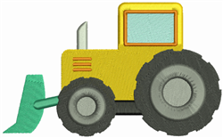Bulldozer Embroidery Design | EmbroideryDesigns.com