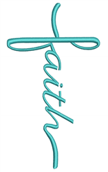 Faith Embroidery Design | EmbroideryDesigns.com